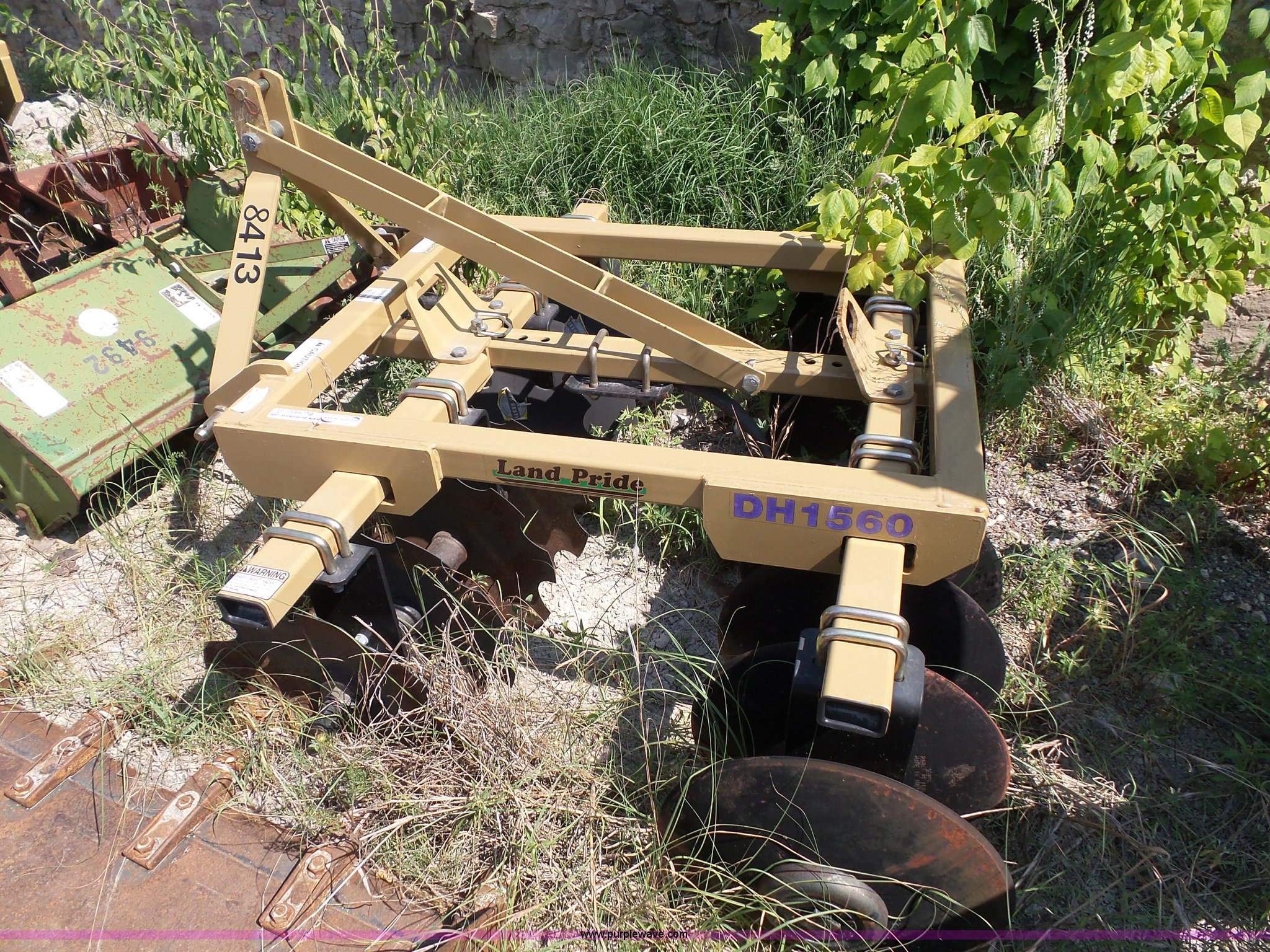 Land Pride DH1560 disk in Olathe, KS | Item BG9450 sold | Purple Wave