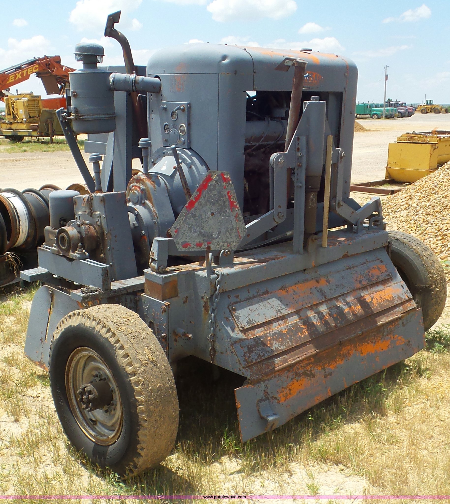 Wansau BT8A tiller in Kanopolis, KS | Item L5301 sold | Purple Wave