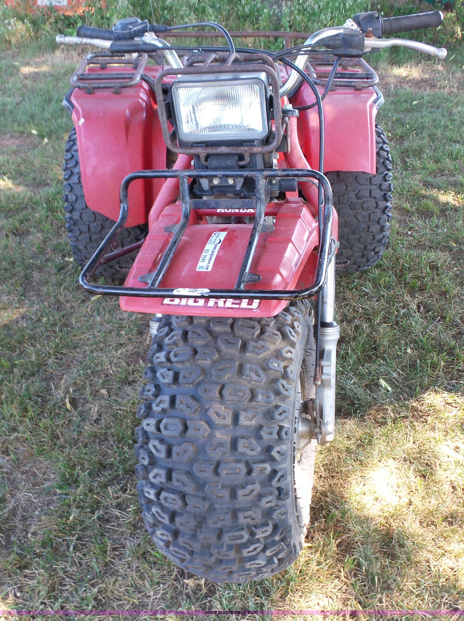 1985 Honda Big Red ATV in Chouteau, OK | Item BZ9589 sold | Purple Wave