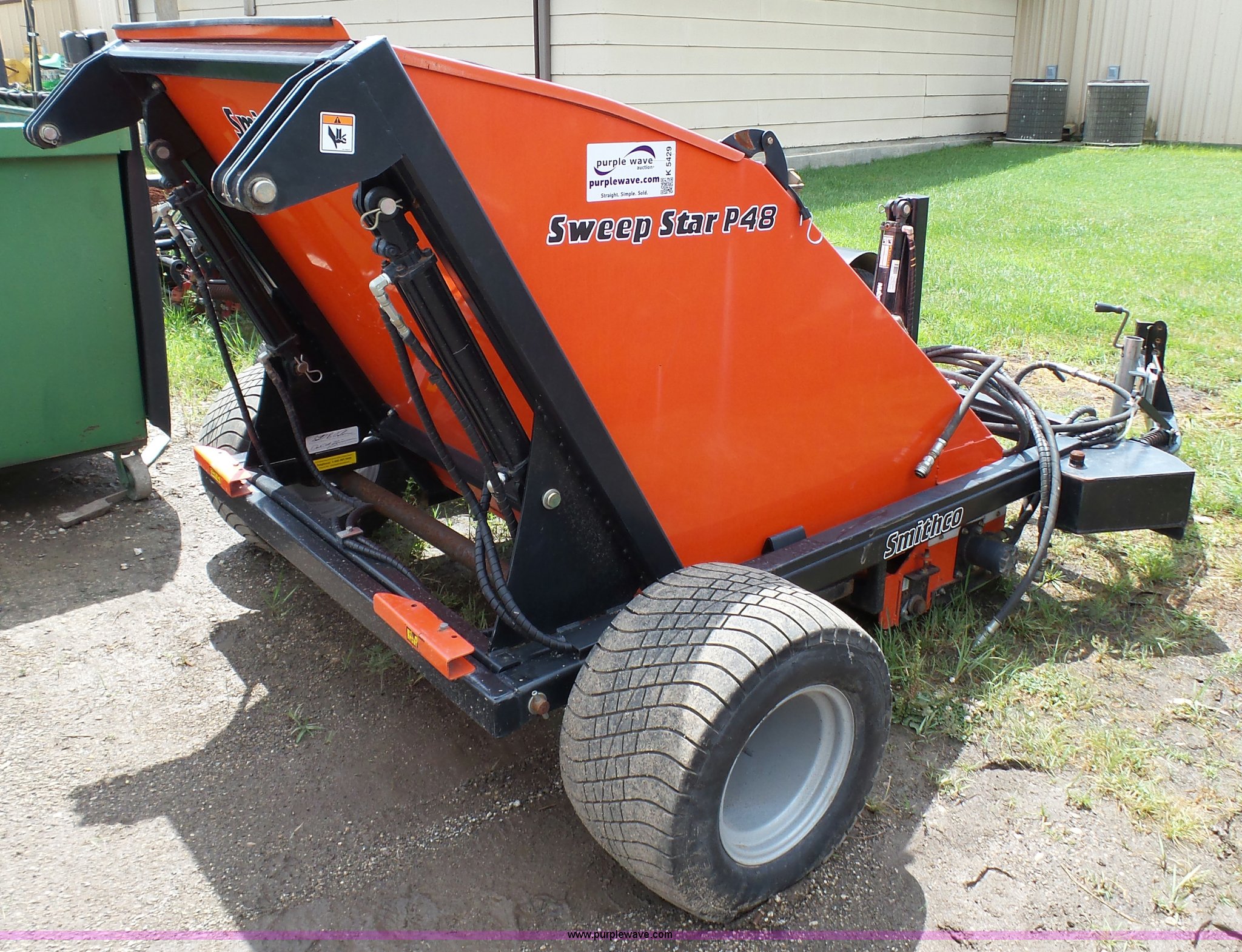 Smithco Sweepstar P48 lawn sweeper in Iola, KS | Item K5429 sold ...