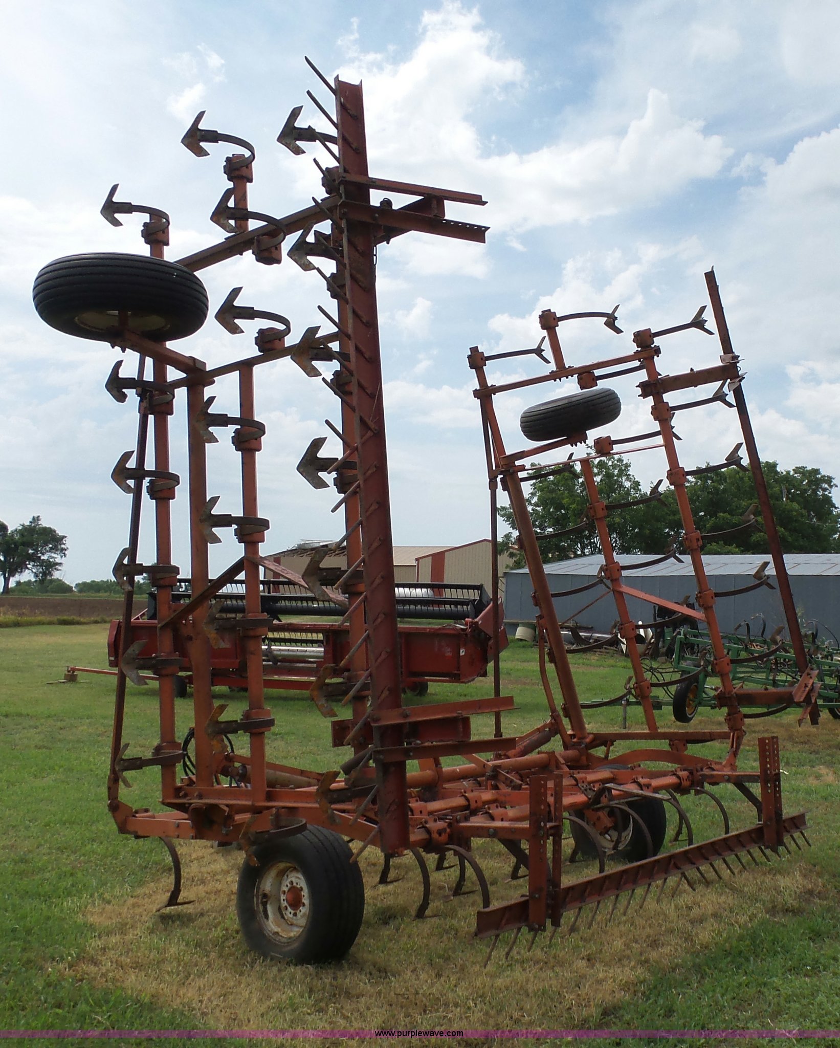 Allis Chalmers field cultivator in Rock, KS | Item K3234 sold | Purple Wave