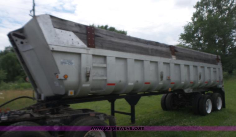 1980 Hobbs DFA30-41 end dump trailer in Bucyrus, KS | Item L4859 sold ...