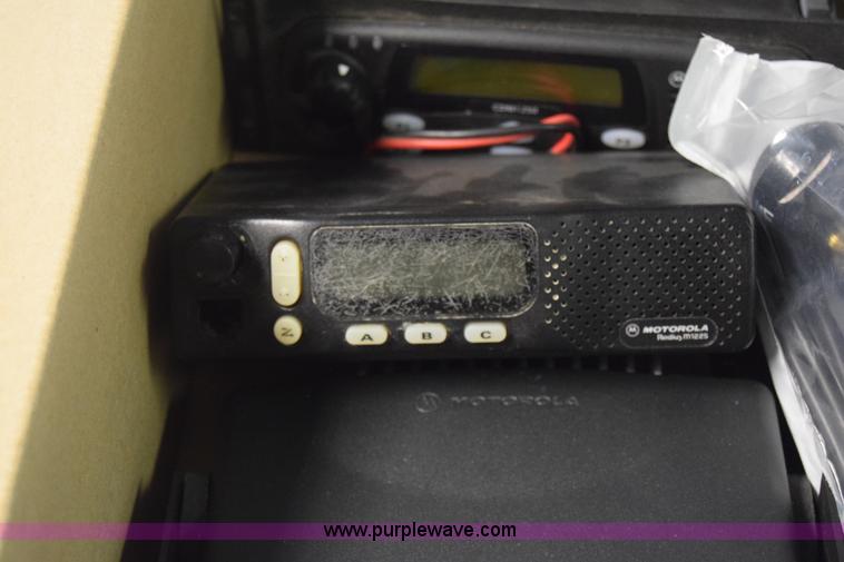 Motorolla two-way radios in Hesston, KS | Item CB9167 sold | Purple Wave