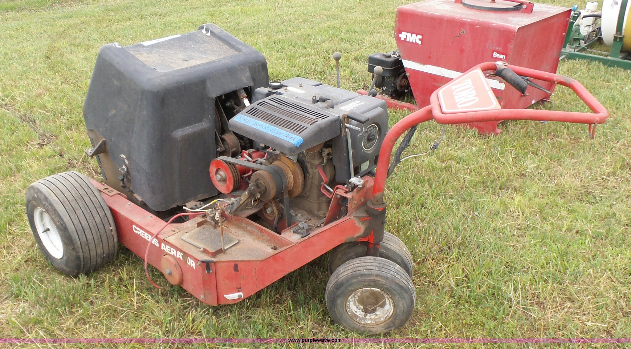 Toro Greens CG729 aerator in Abilene, KS | Item K3207 sold | Purple Wave