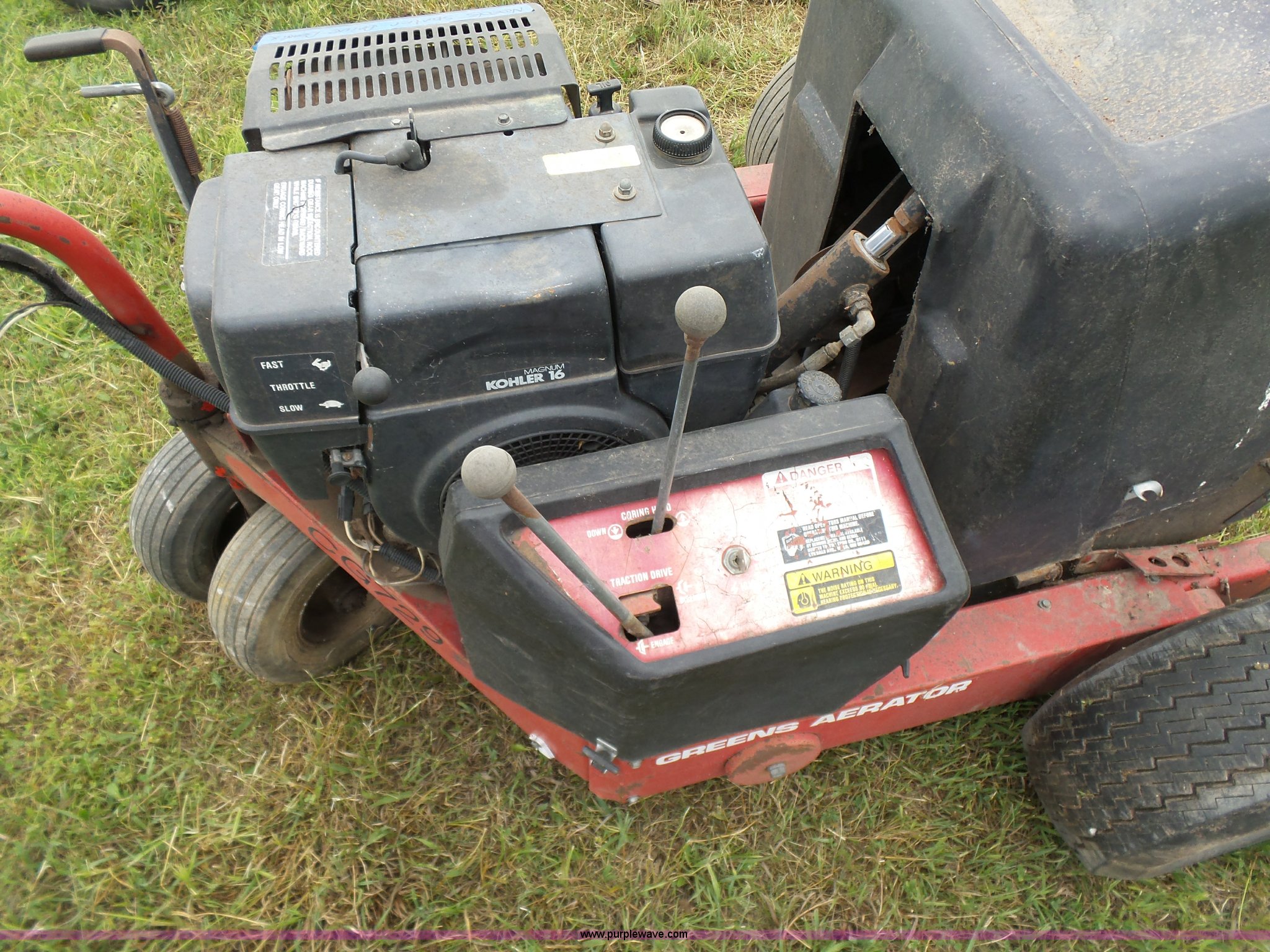 Toro Greens CG729 aerator in Abilene, KS | Item K3207 sold | Purple Wave