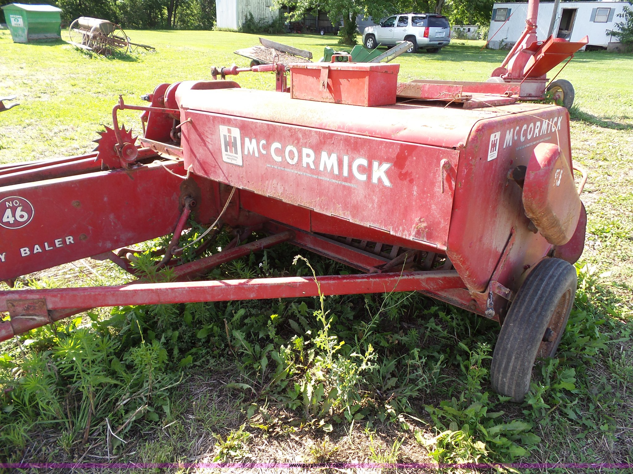 McCormick 46 small square baler in Oskaloosa, IA | Item BZ9774 sold ...