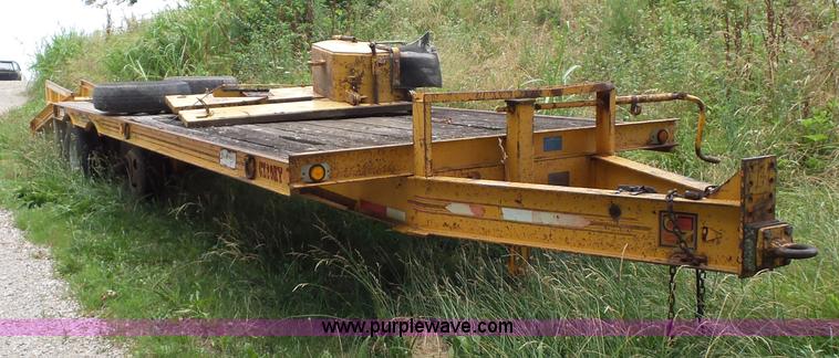 1995 CZ Engineering CZ20KT equipment trailer in Sibley, MO | Item ...