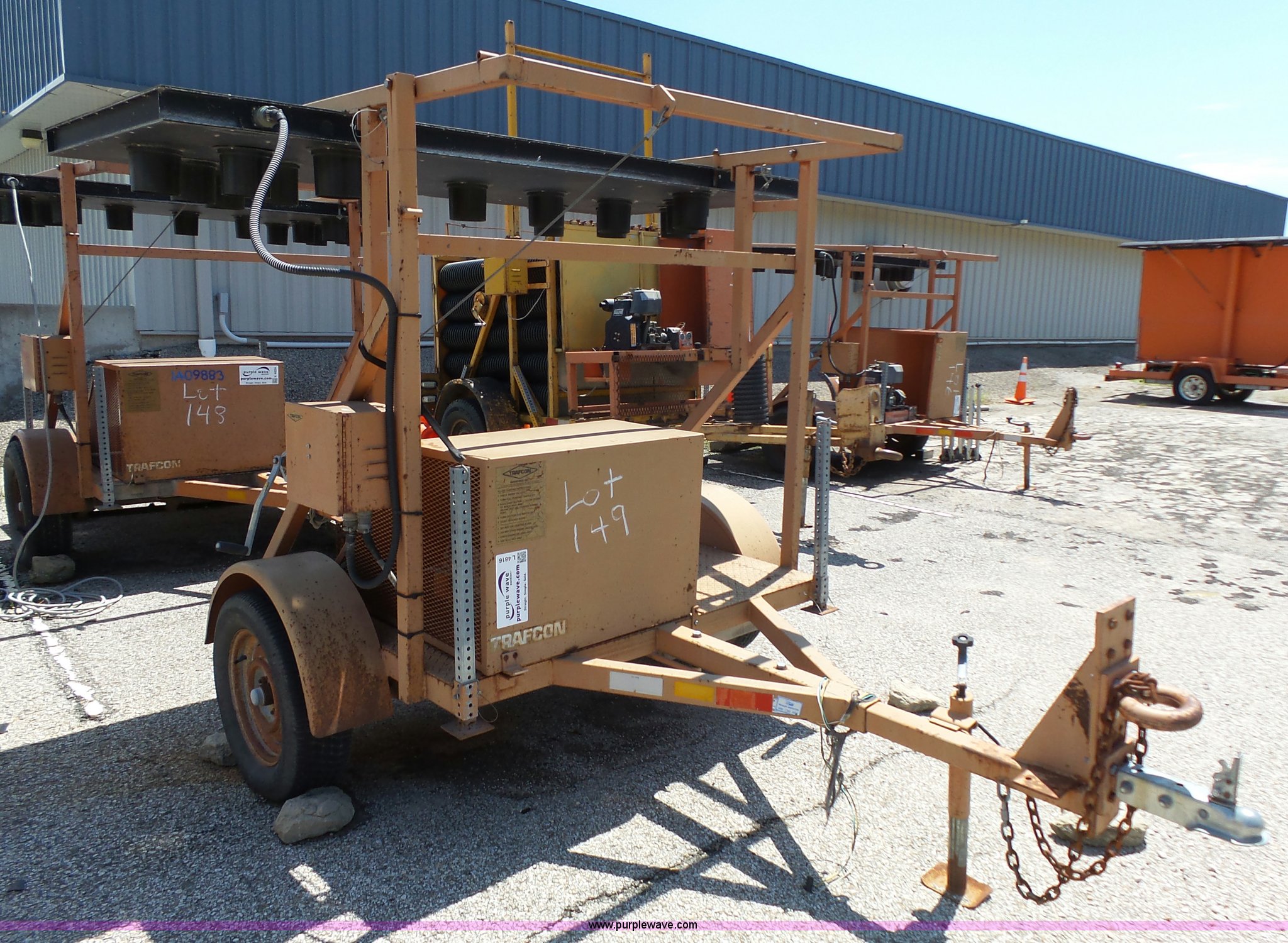 Trafcon arrow board in St. Joseph, MO | Item L4816 sold | Purple Wave