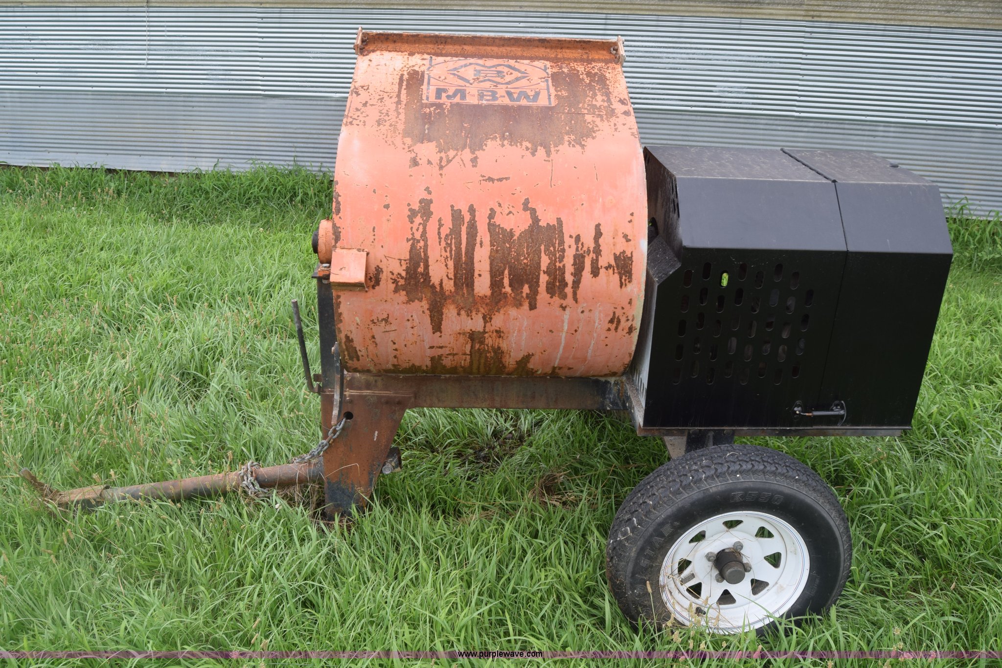 MBW cement mixer in Buhler, KS | Item K2991 sold | Purple Wave