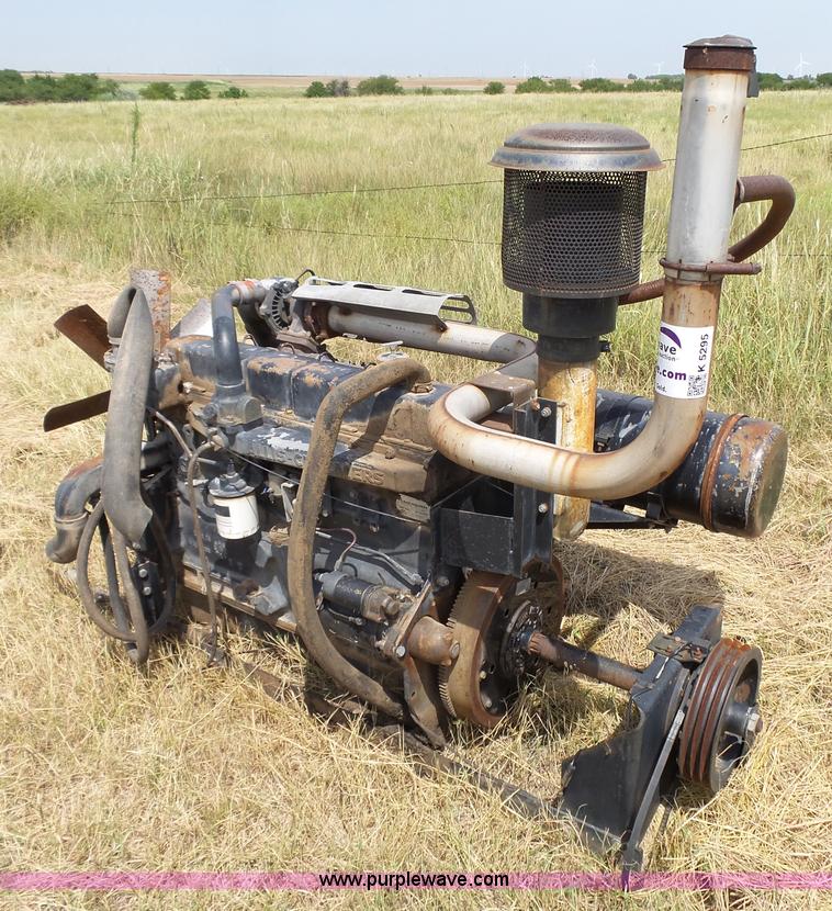 Allis Chalmers 670T six cylinder diesel engine in Spearville, KS | Item ...