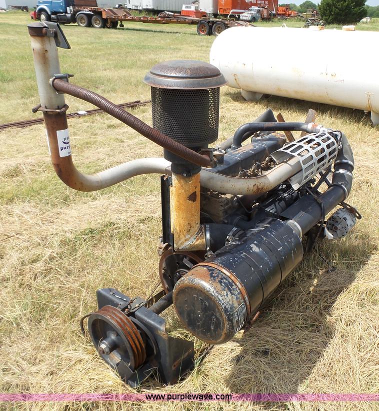 Allis Chalmers 670T six cylinder diesel engine in Spearville, KS | Item ...