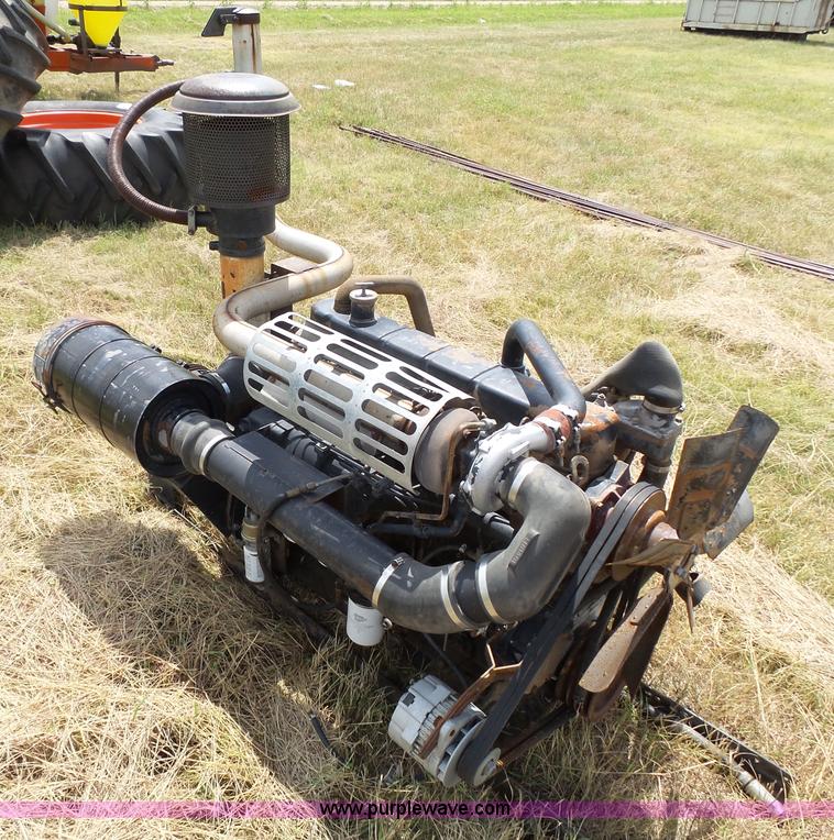 Allis Chalmers 670T six cylinder diesel engine in Spearville, KS | Item ...