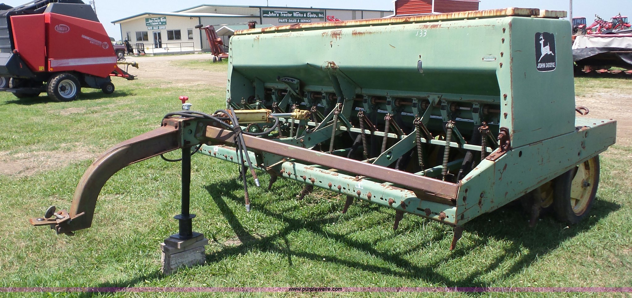 John Deere 9350 grain drill in Vinita, OK | Item BZ9651 sold | Purple Wave