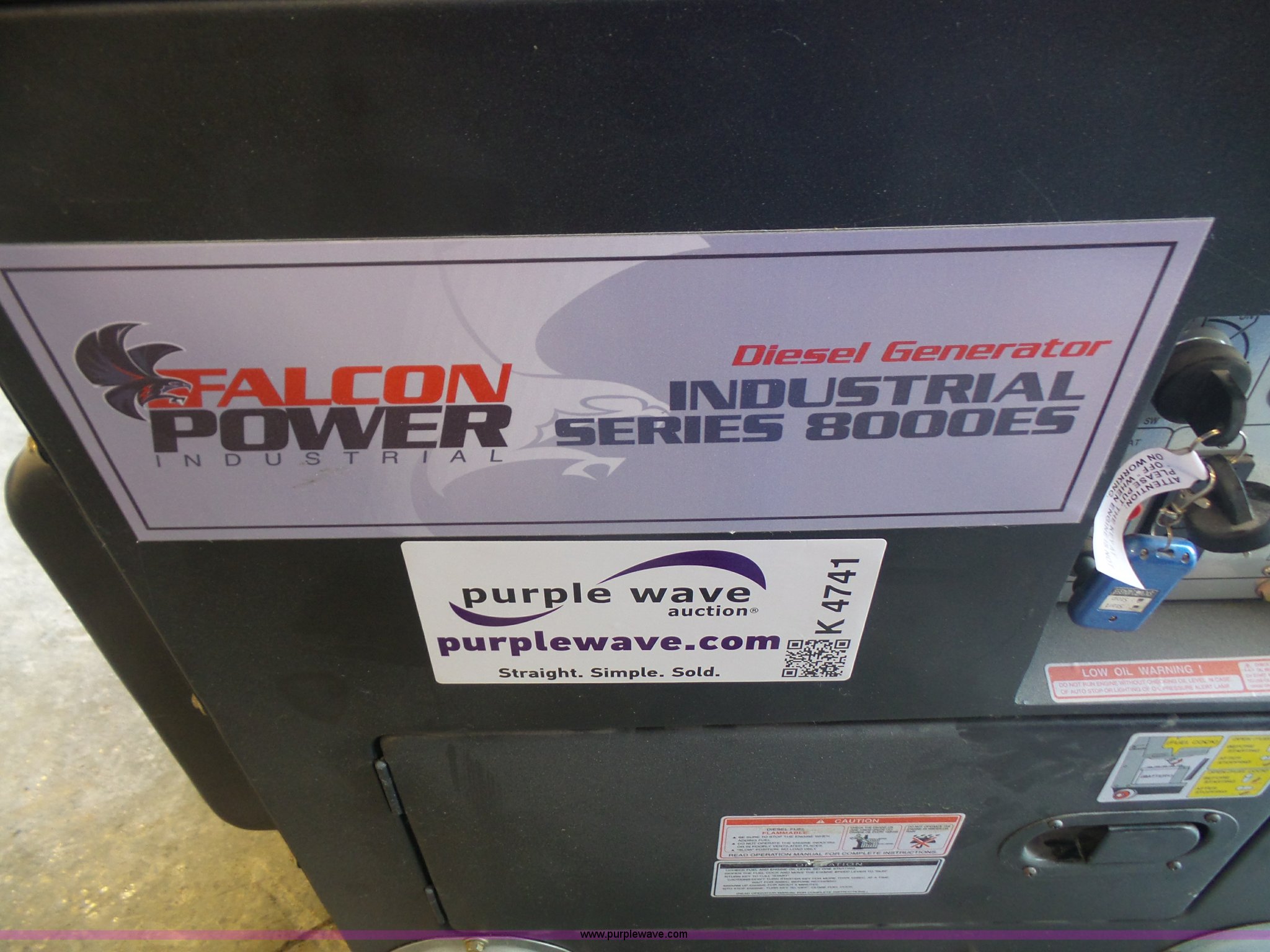 Falcon Power Series 8000ES generator in Tonganoxie, KS | Item K4741 ...