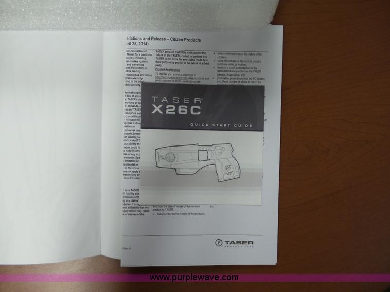 Taser X26C civilian-grade stun gun in Edmond, OK | Item AP9376 sold ...