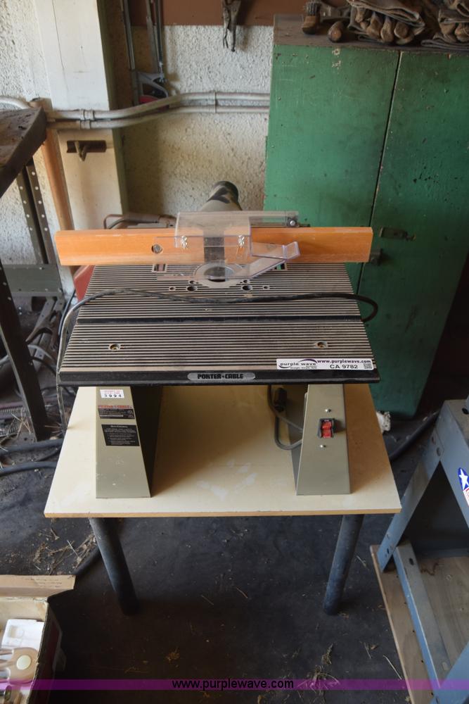 Porter Cable shaper table in Cunningham, KS | Item CA9782 sold | Purple ...