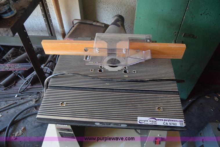 Porter Cable shaper table in Cunningham, KS | Item CA9782 sold | Purple ...
