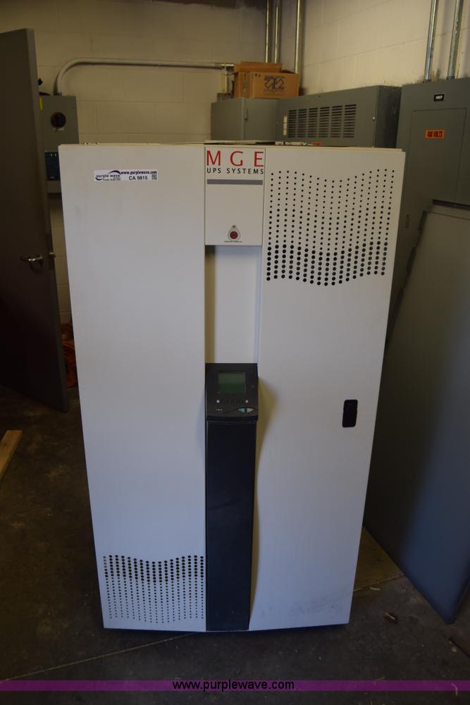 MGE UPS system in Lyons, KS | Item CA9815 sold | Purple Wave