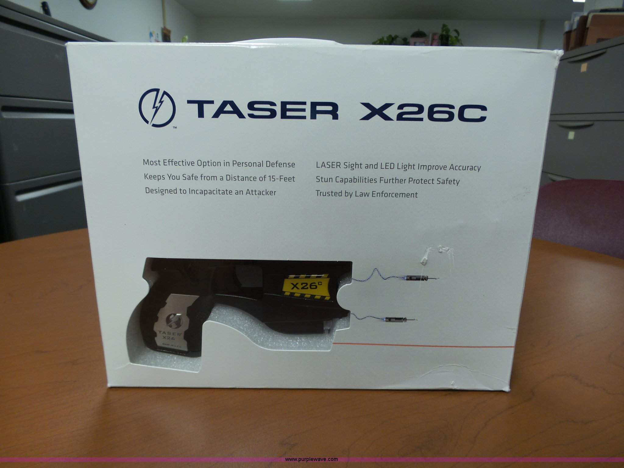 Taser X26C civilian-grade stun gun in Edmond, OK | Item AP9376 sold ...