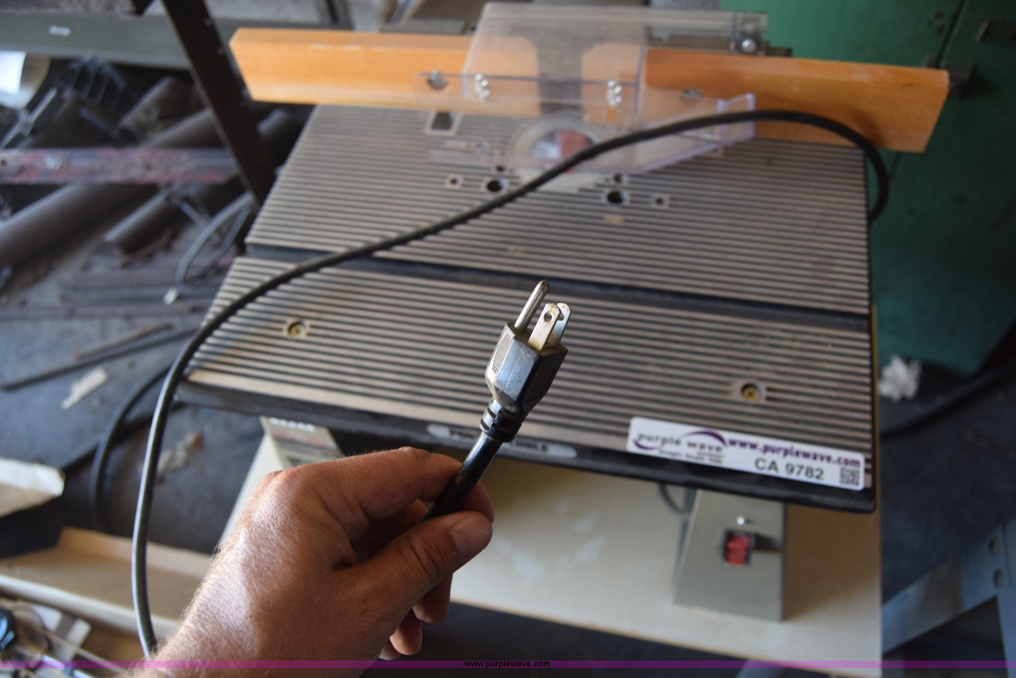 Porter Cable shaper table in Cunningham, KS | Item CA9782 sold | Purple ...