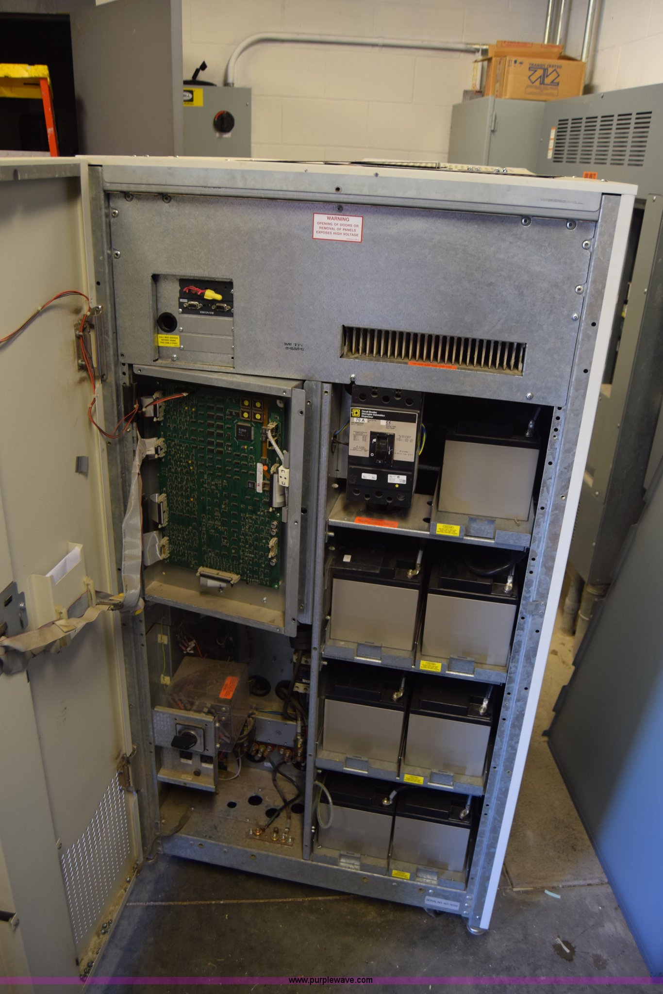 MGE UPS system in Lyons, KS | Item CA9815 sold | Purple Wave