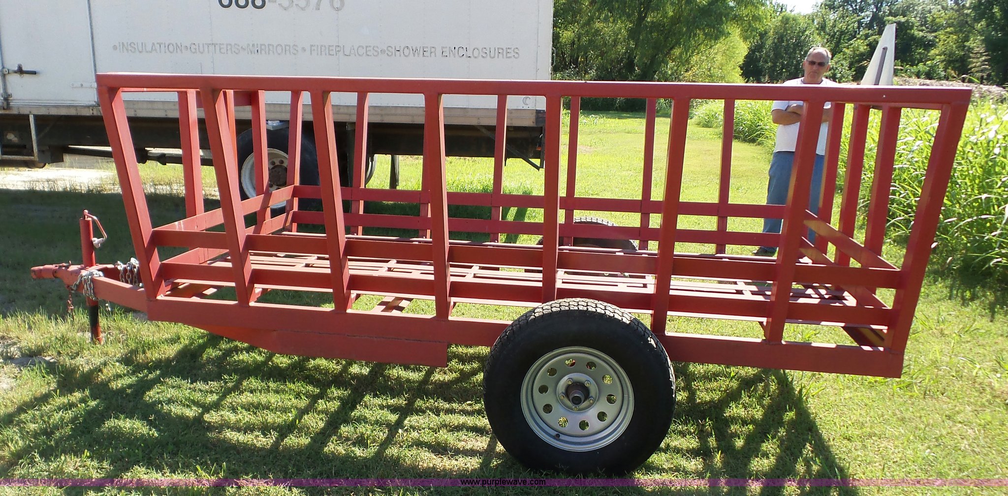 2015 Liberty hay bale feeder wagon in Nowata, OK | Item BZ9694 sold ...