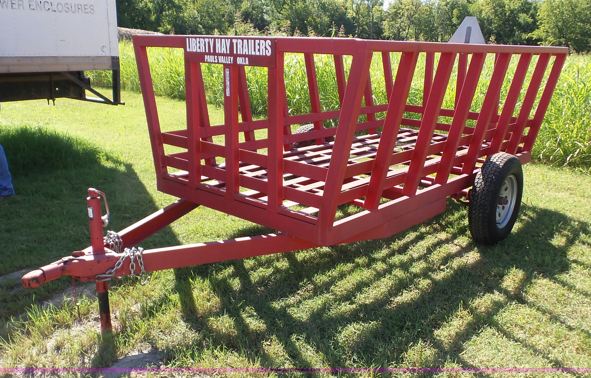 2015 Liberty hay bale feeder wagon in Nowata, OK | Item BZ9694 sold ...