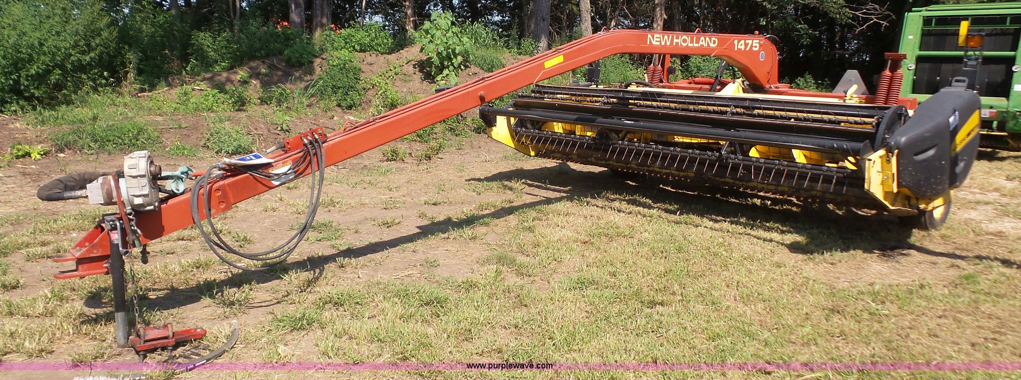 2002 New Holland 1475 HS haybine windrower in Greeley, KS | Item K3638 ...