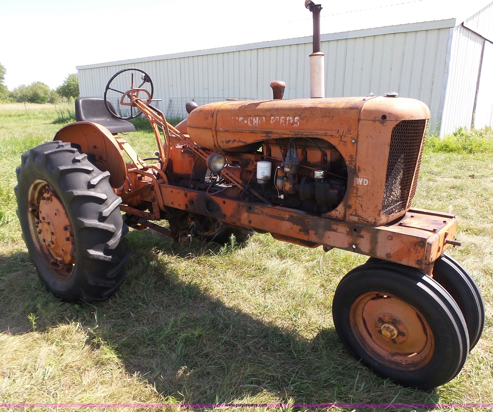 1949 Allis Chalmers WD tractor in Overton, NE | Item K8464 sold ...