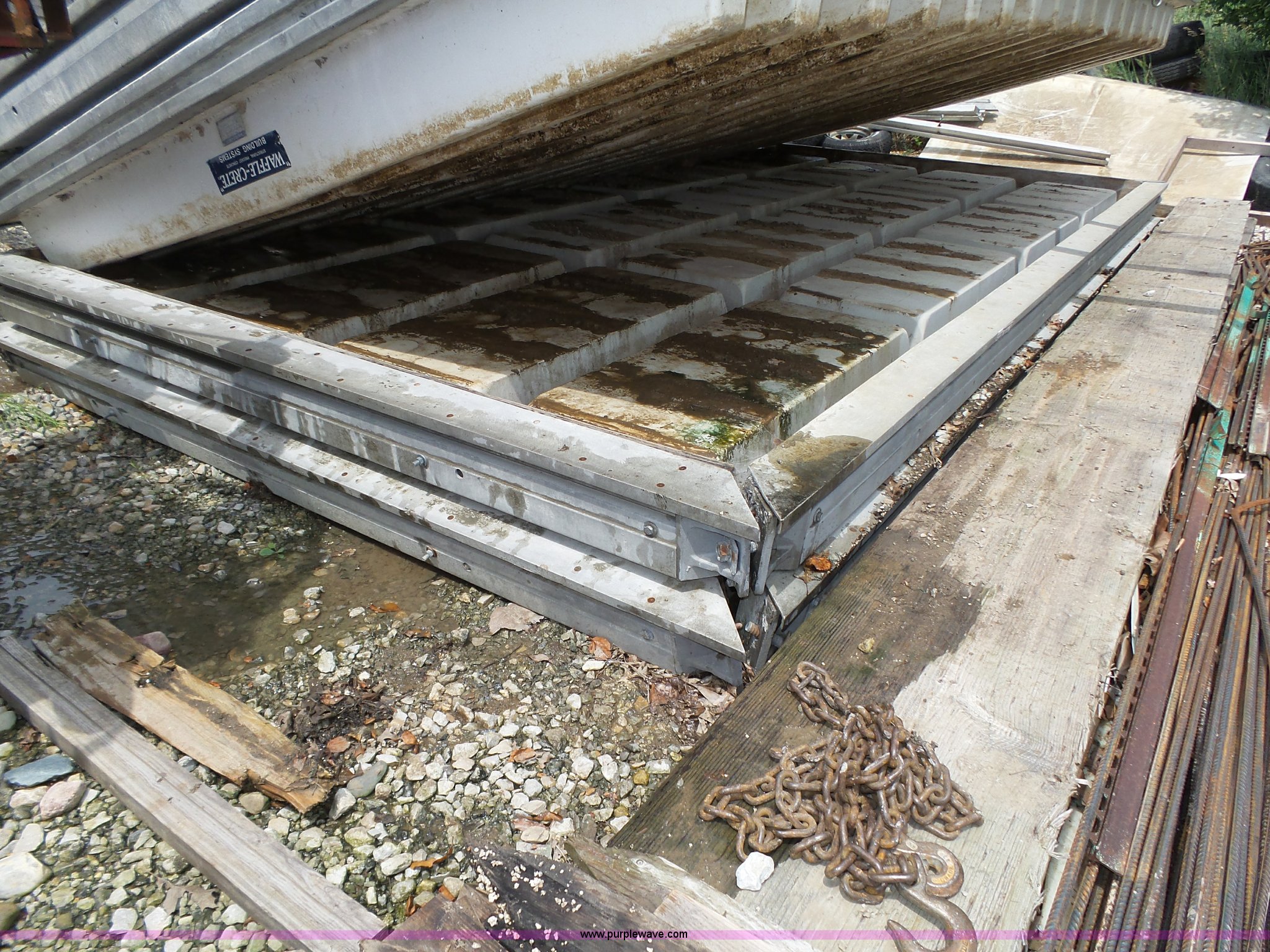 (2) Waffle Crete concrete forms in Red Oak, IA | Item BX9148 sold ...