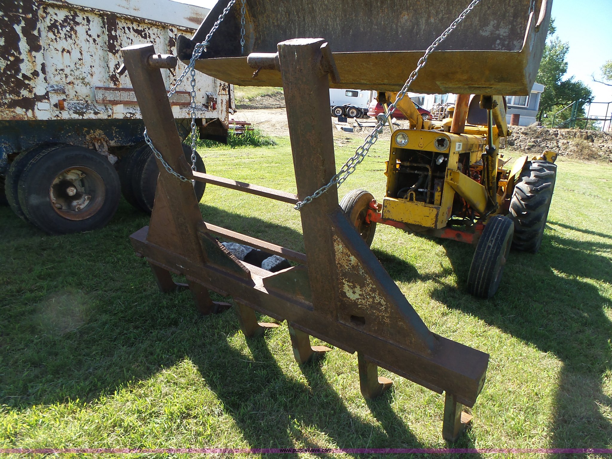 Shop built ripper rake in Geneva, NE | Item K8470 sold | Purple Wave