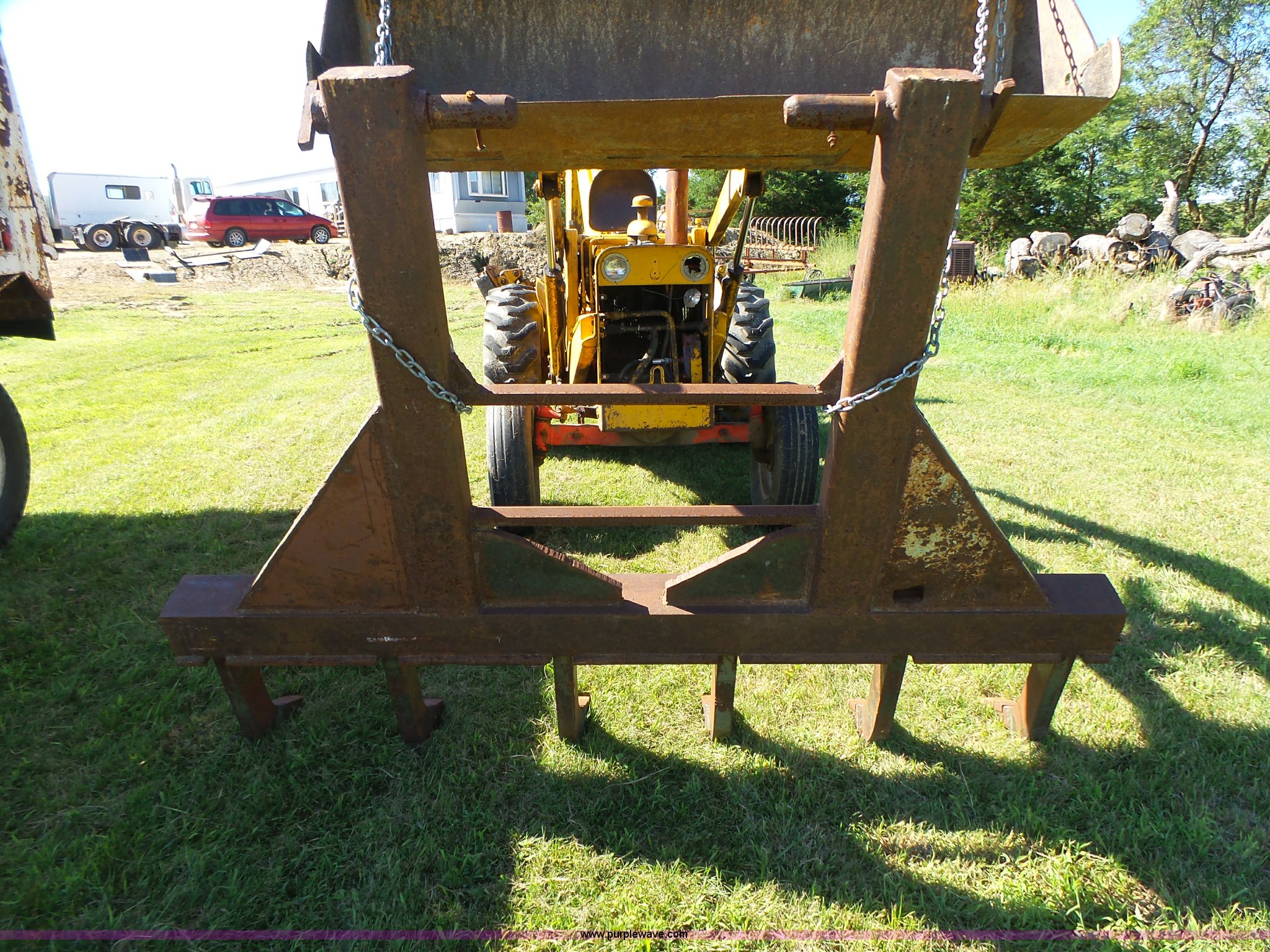 Shop built ripper rake in Geneva, NE | Item K8470 sold | Purple Wave