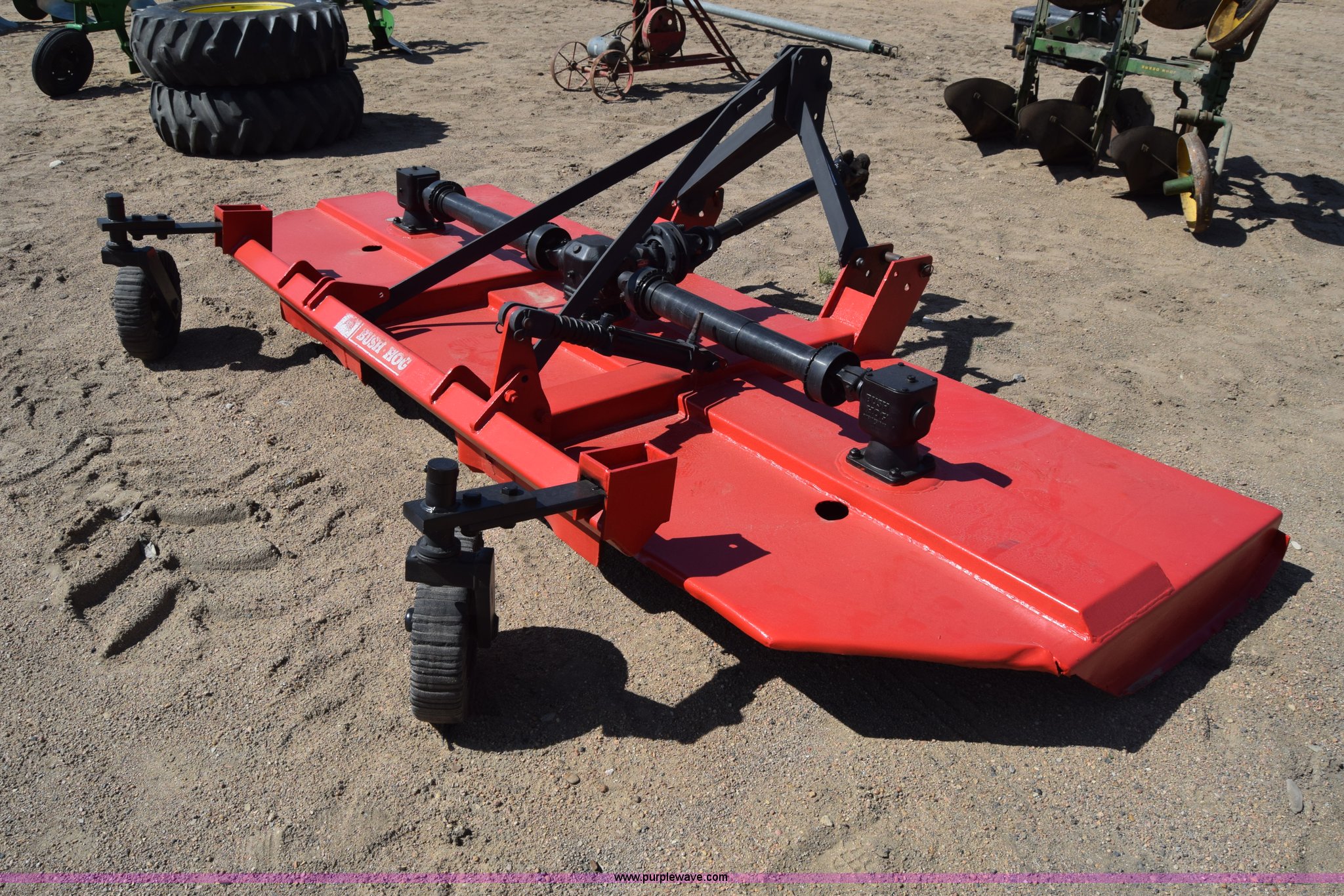 Bush Hog 12518R rotary mower in Kinsley, KS | Item CD9472 sold | Purple ...