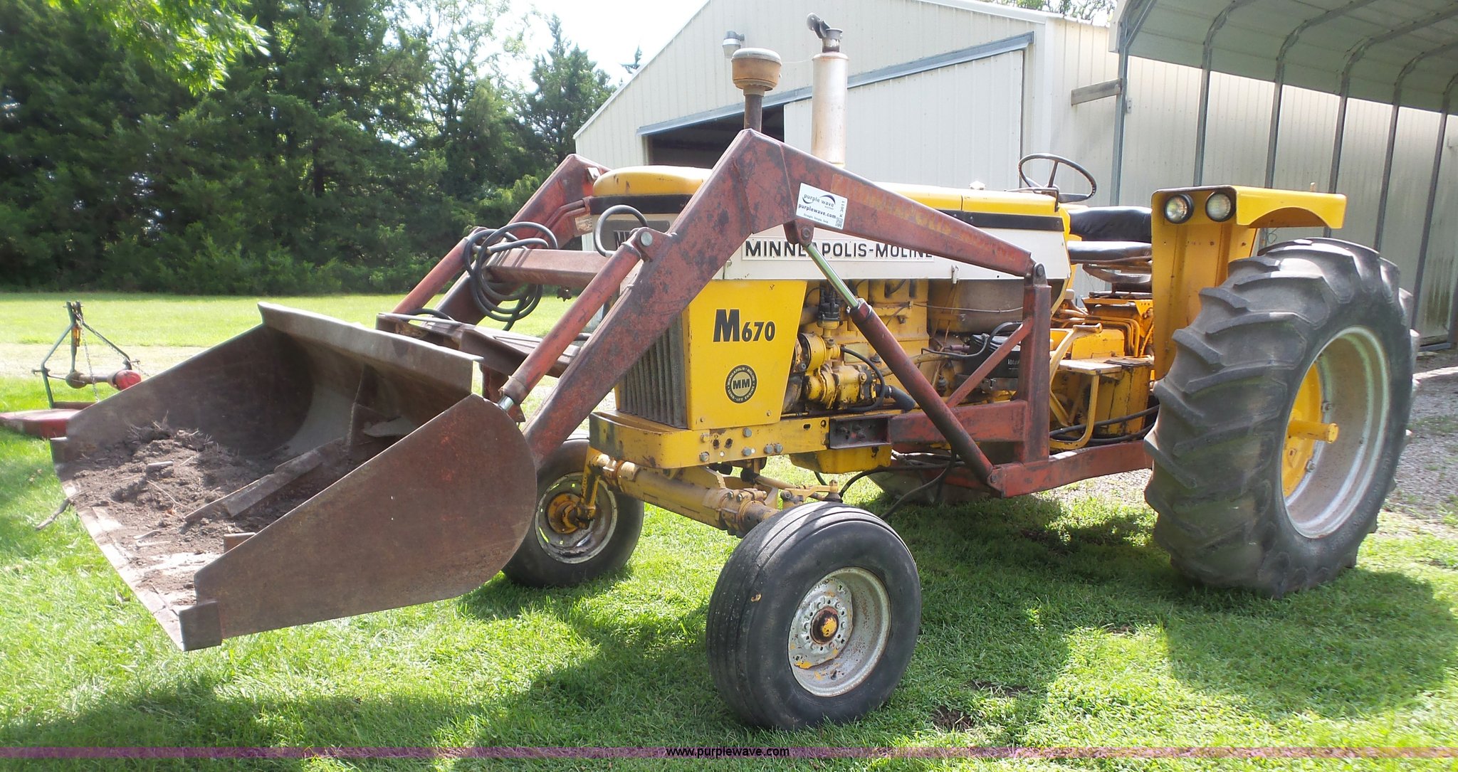 1969 Minneapolis Moline Super M670 tractor in Paola, KS | Item K3611 ...