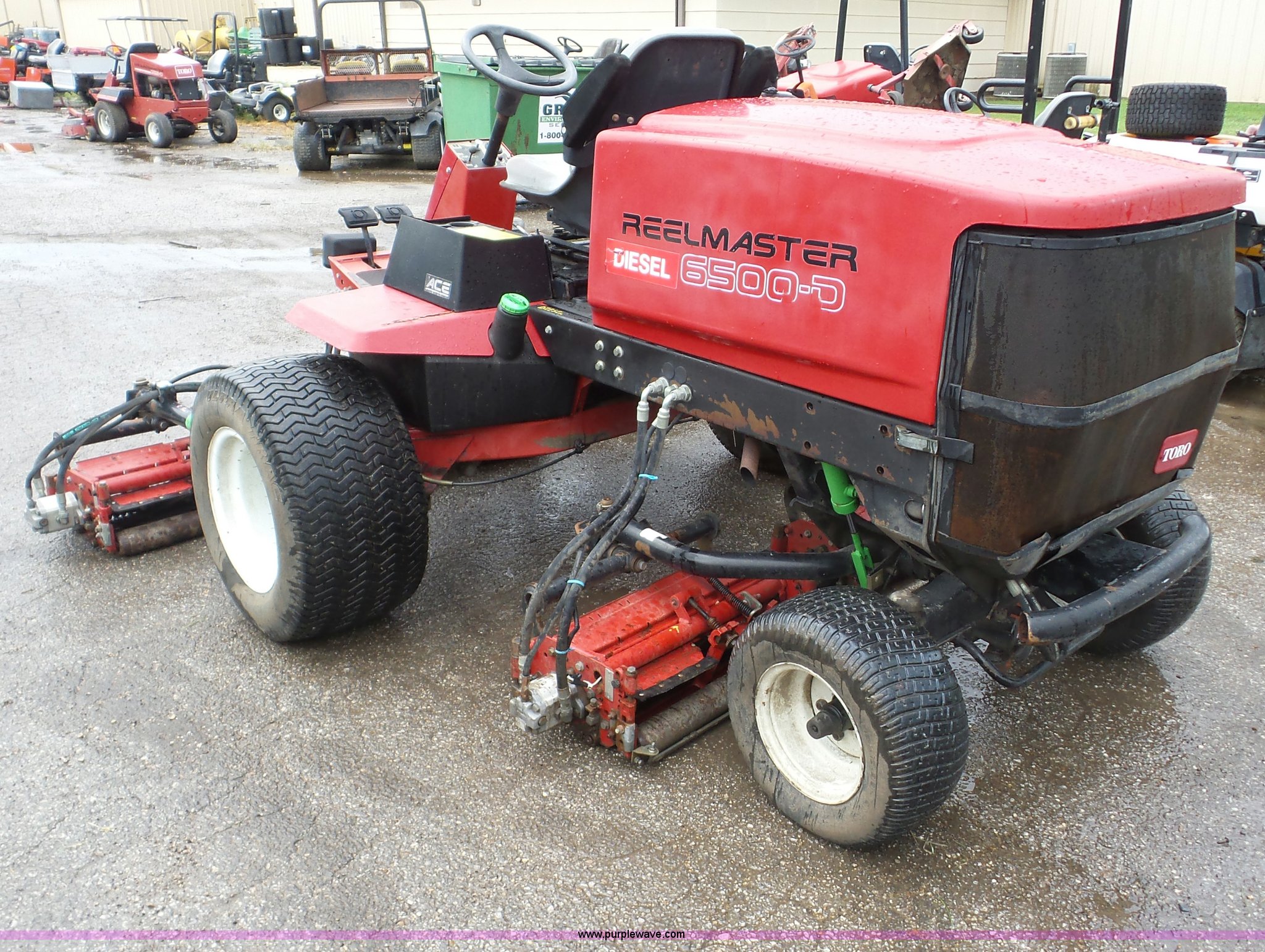 Toro Reelmaster 6500D fairway mower in Iola, KS | Item AG9429 sold | Purple Wave