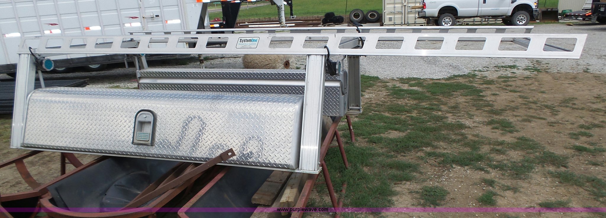 System One modular aluminum ladder rack in Falls City, NE | Item BX9172 ...