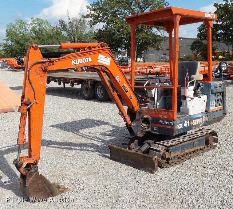 1994 Kubota KX41 compact excavator in Edmond, OK | Item DB4524 sold ...