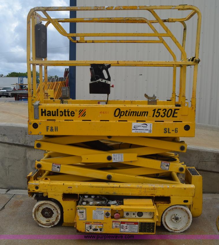 Haulotte Optimum 1530E scissor lift in Wichita, KS | Item K2773 sold ...