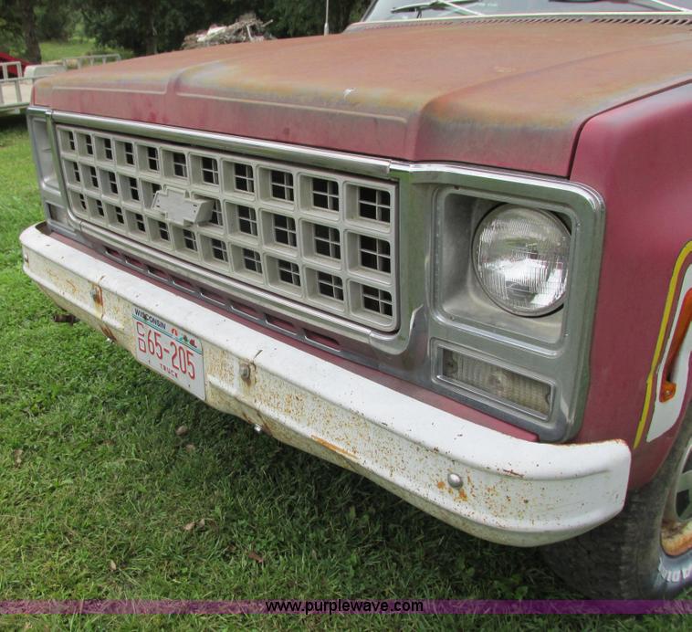 1980 Chevrolet C20 Custom Deluxe pickup truck in Waumandee, WI | Item ...