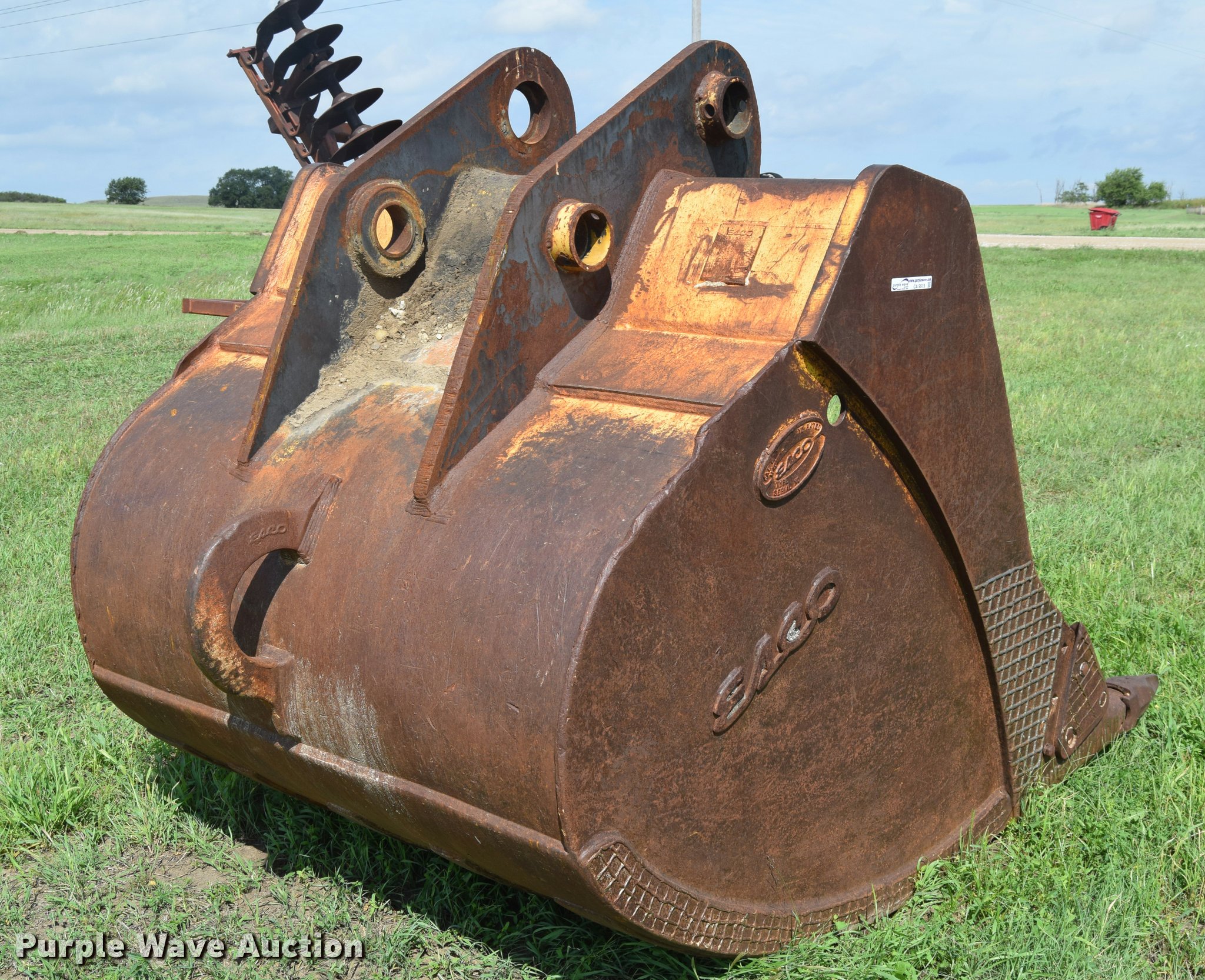 Eaco excavator bucket in Lindsborg, KS | Item CA9919 sold | Purple Wave