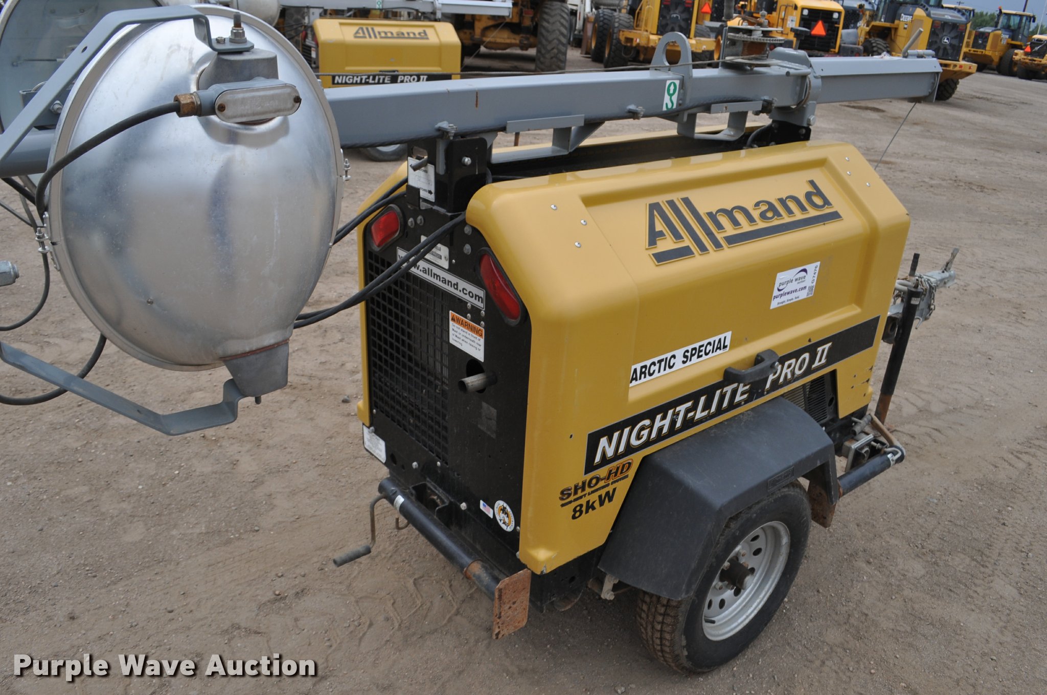 2013 Allmand Night-Lite Pro II Artic Special light plant in Brighton ...