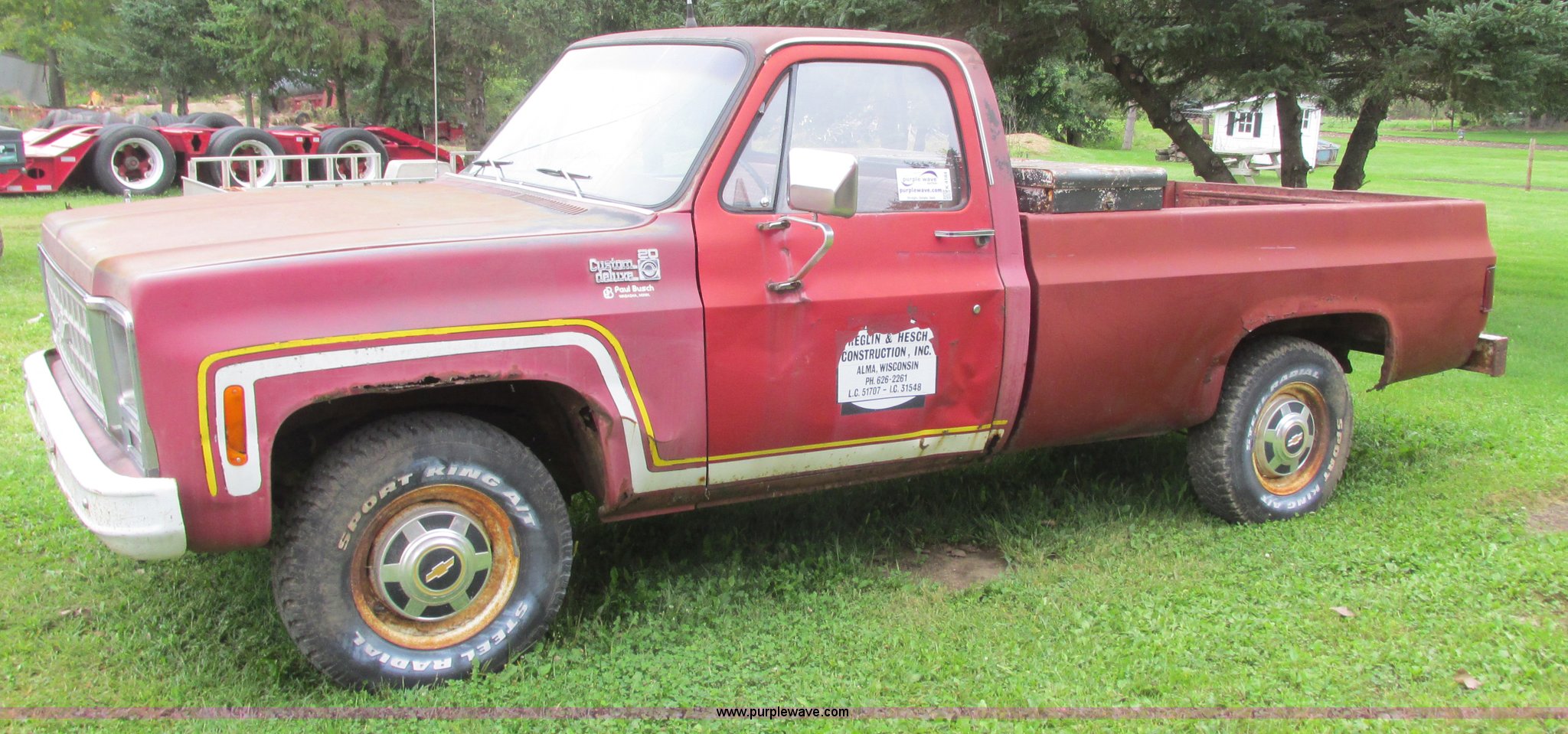1980 Chevrolet C20 Custom Deluxe pickup truck in Waumandee, WI | Item ...