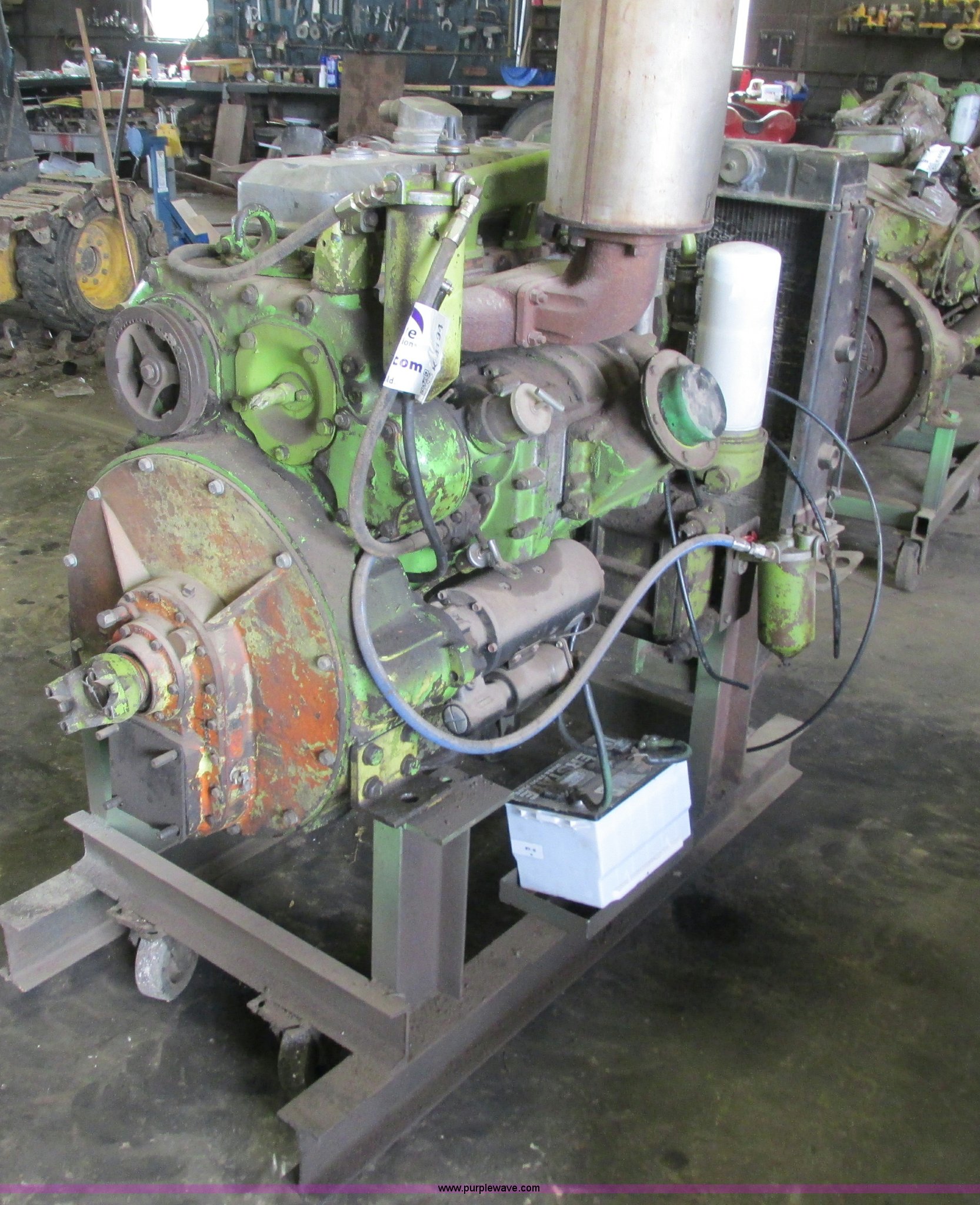 Detroit Diesel 471 diesel engine in Waumandee, WI | Item K4194 sold ...