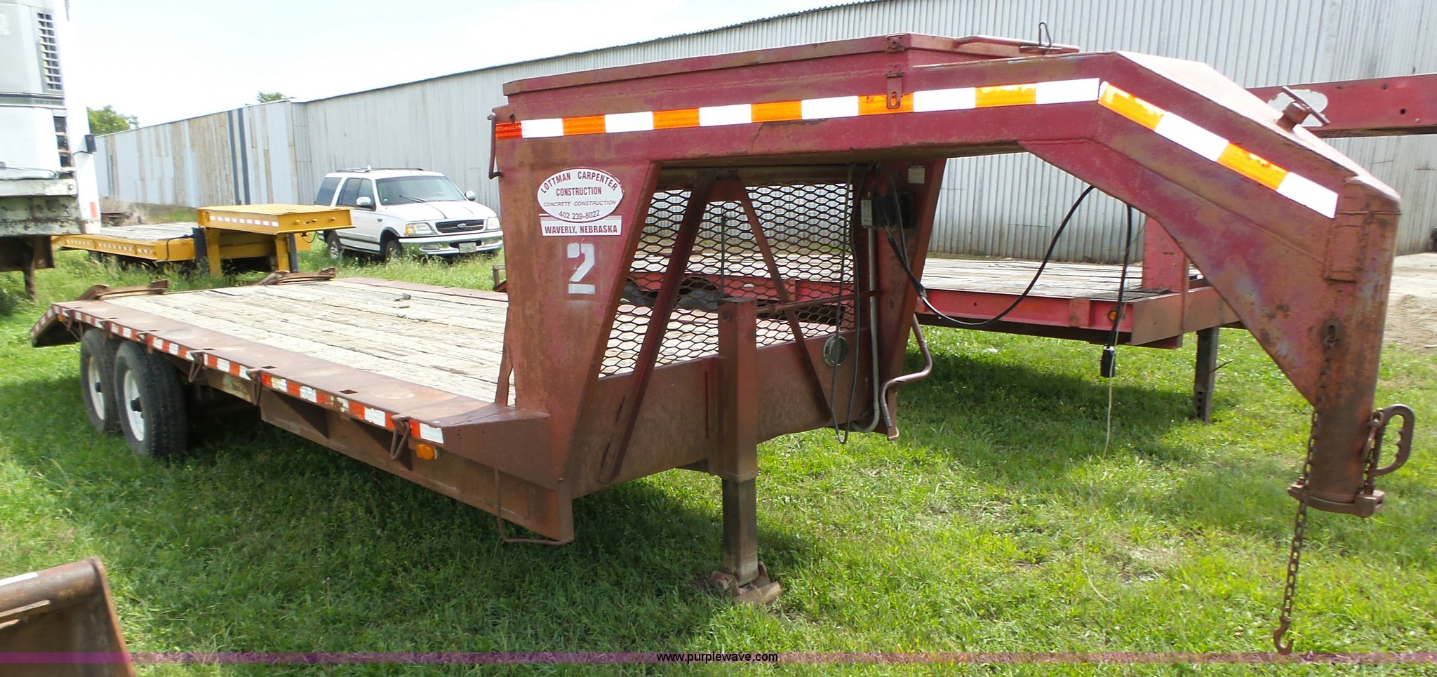 1974 Dona equipment trailer in Diller, NE | Item L4032 sold | Purple Wave