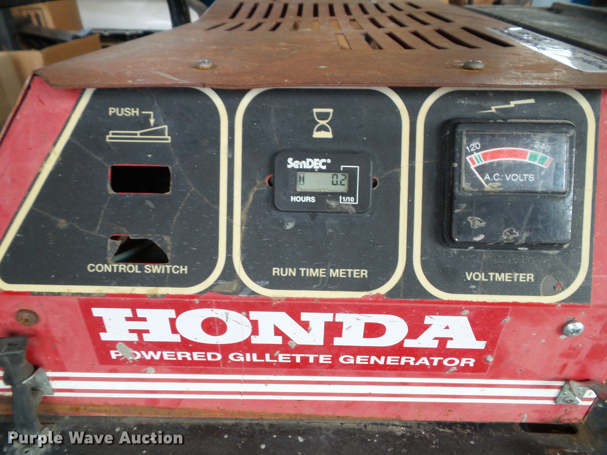 Honda Gen-Pro generator in Topeka, KS | Item CD9241 sold | Purple Wave