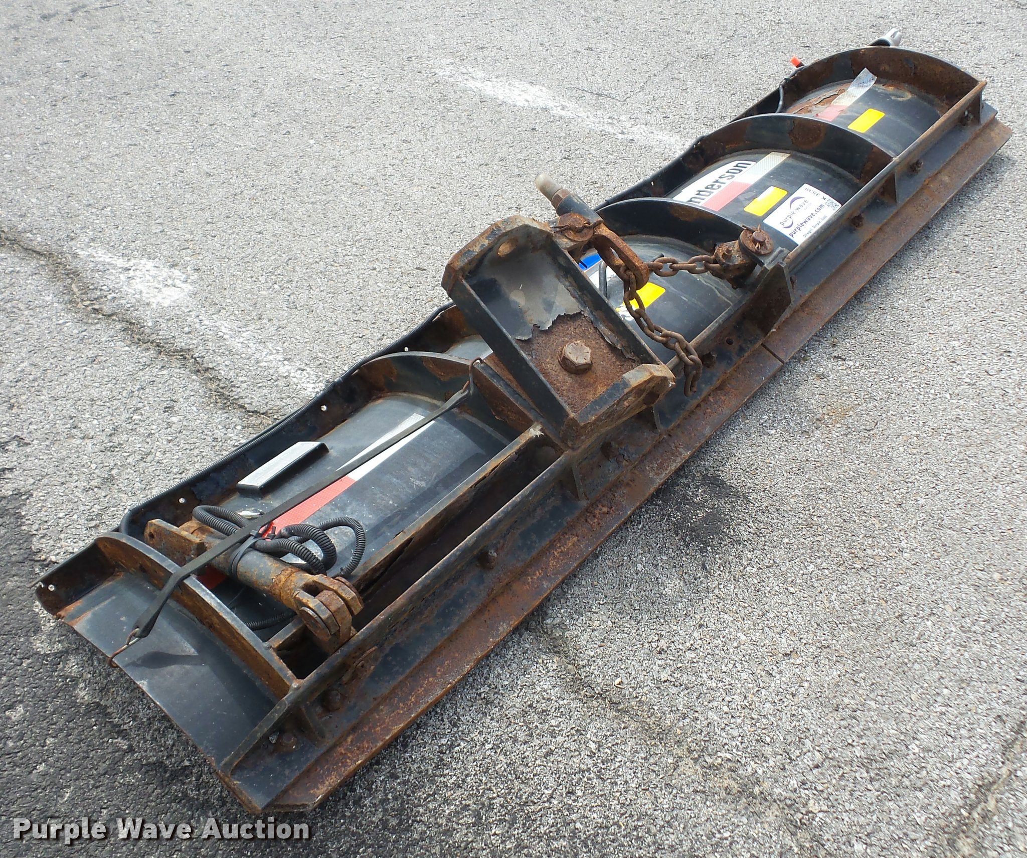 Henderson wing plow in Topeka, KS | Item K3539 sold | Purple Wave