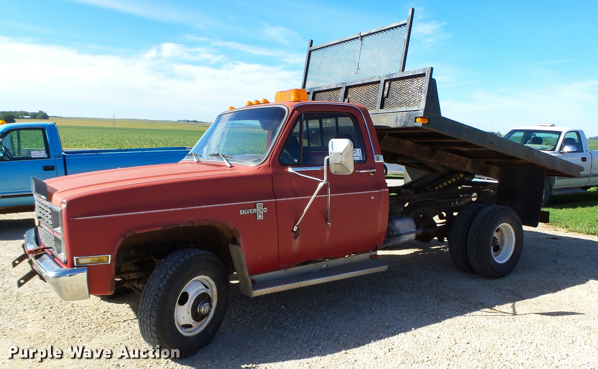 1983 Chevrolet K30 flatbed pickup truck in Waterloo, IA | Item K2088 ...