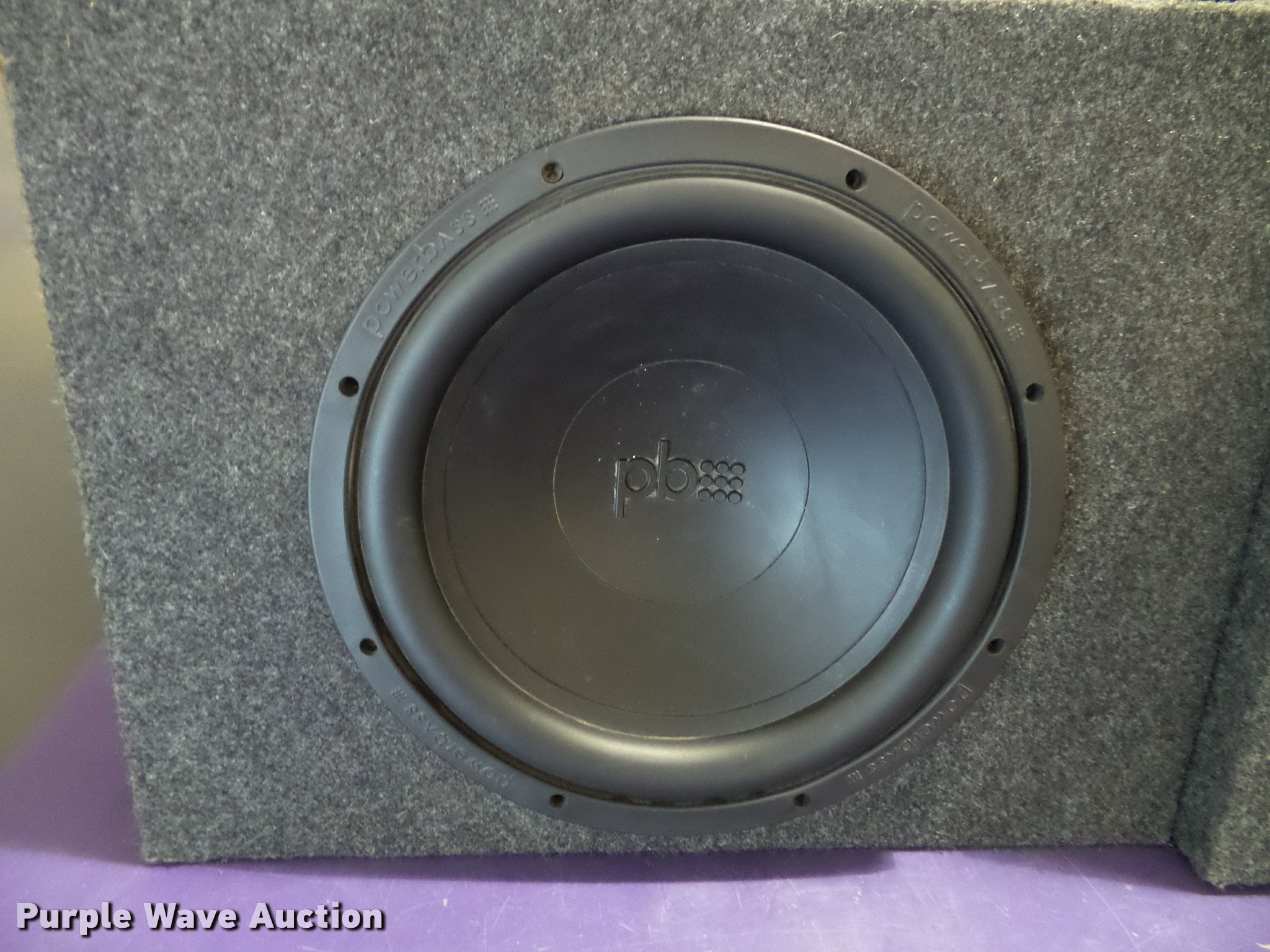 (2) Power Bass speakers with box in Manhattan, KS | Item BV9345 sold ...