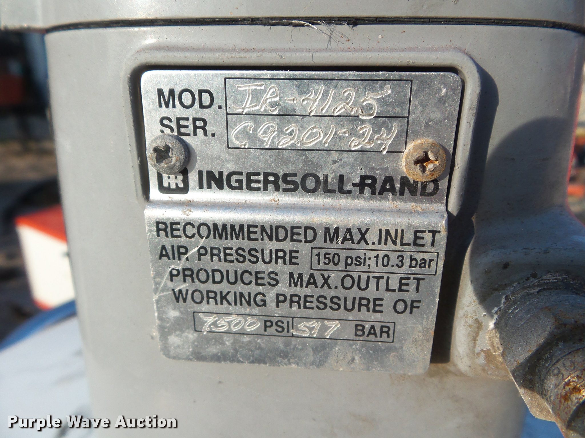 1992 Ingersoll Rand IE-4125 chassis lubricator in Hutchinson, KS | Item ...