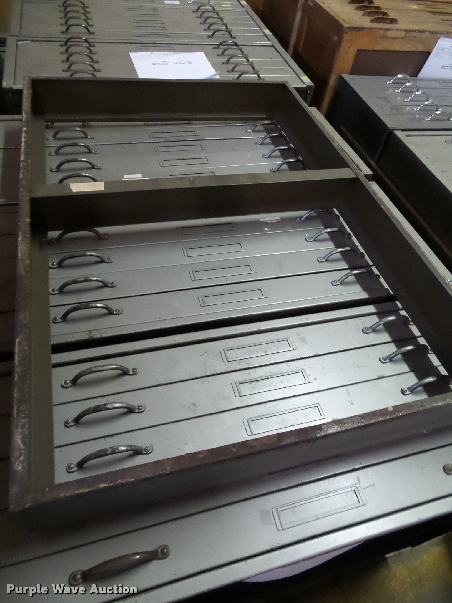 (3) five drawer plan file cabinets in Topeka, KS | Item CD9096 sold ...